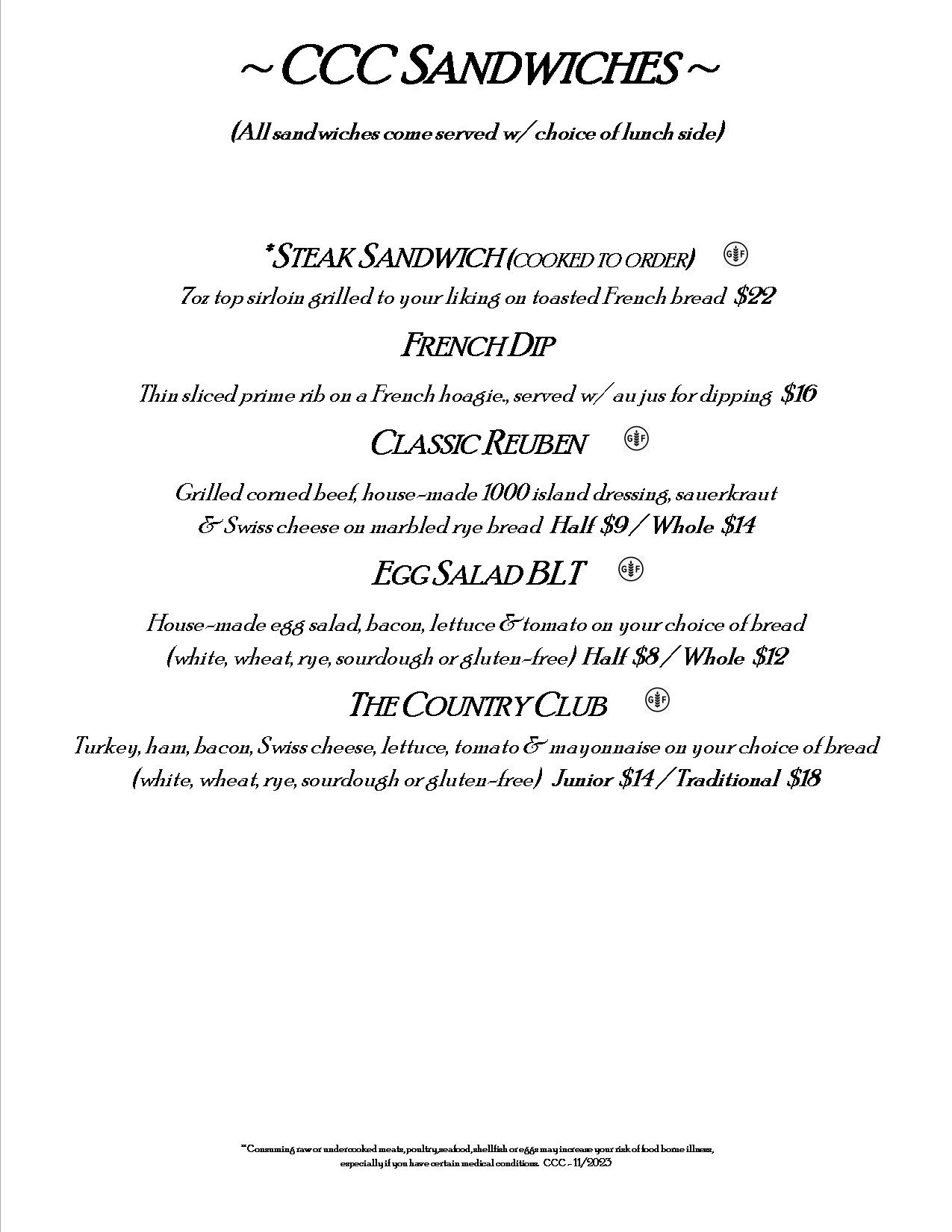 Lunch Menu Cheyenne Country Club lunch-menu-cheyenne-country-club